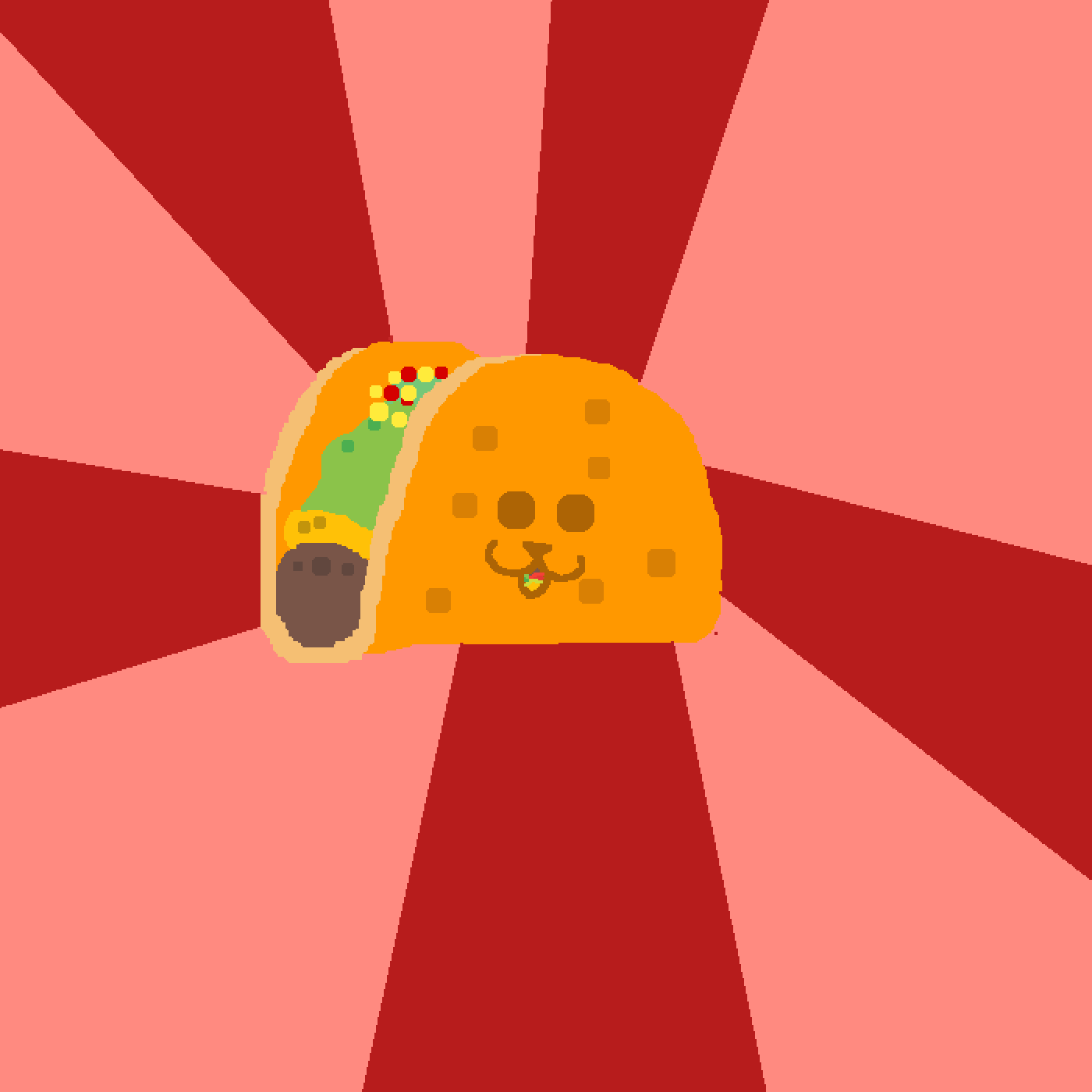 Pixilart - doggo taco by GamerMan