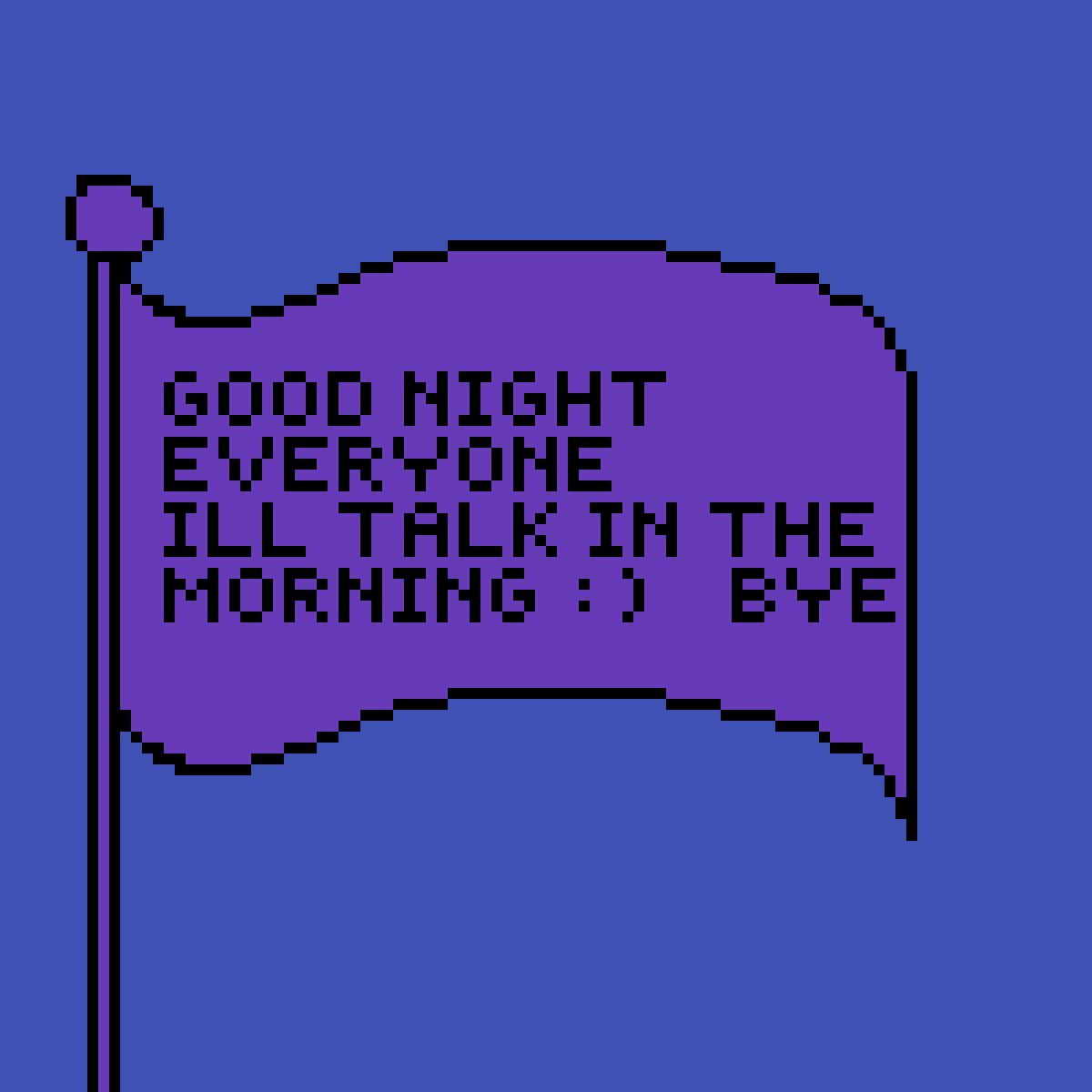 Editing good night - Free online pixel art drawing tool - Pixilart