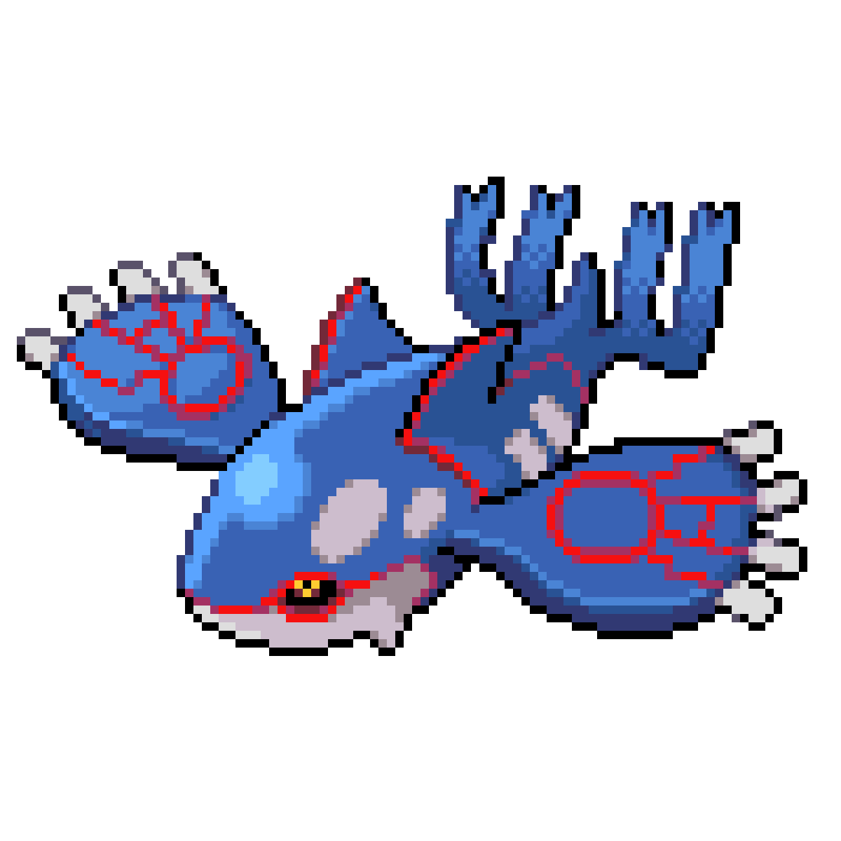 Pixilart - Kyogre by WrongGeneration