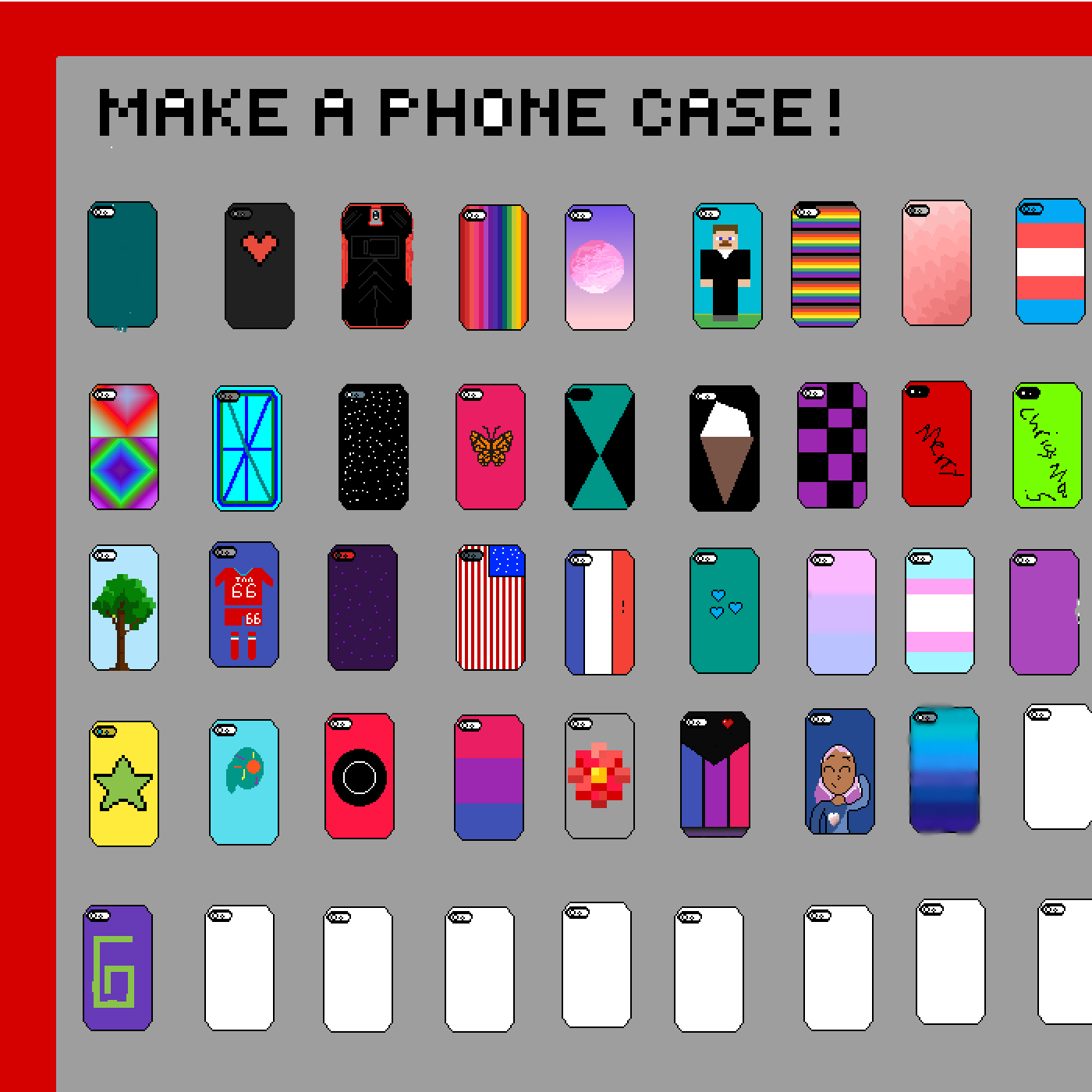 Pixilart - Phone case 3 by henry-stickman