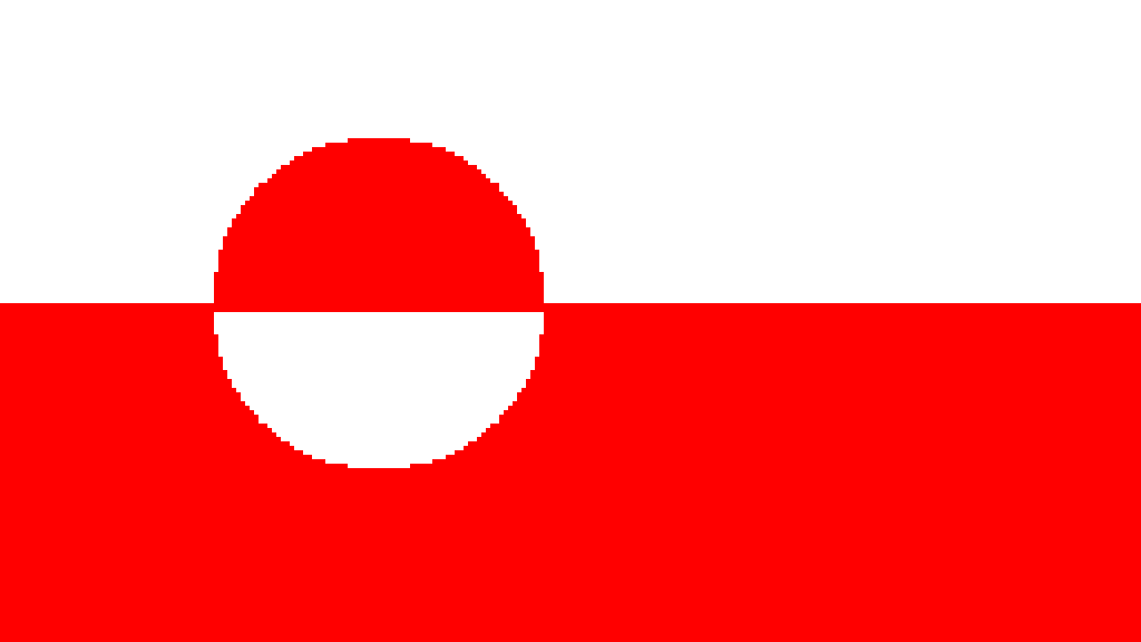 Pixilart - NORTH POLE FLAG by yoshida