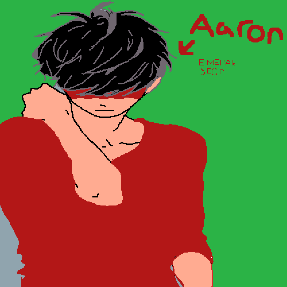 Editing Aaron - Free online pixel art drawing tool - Pixilart