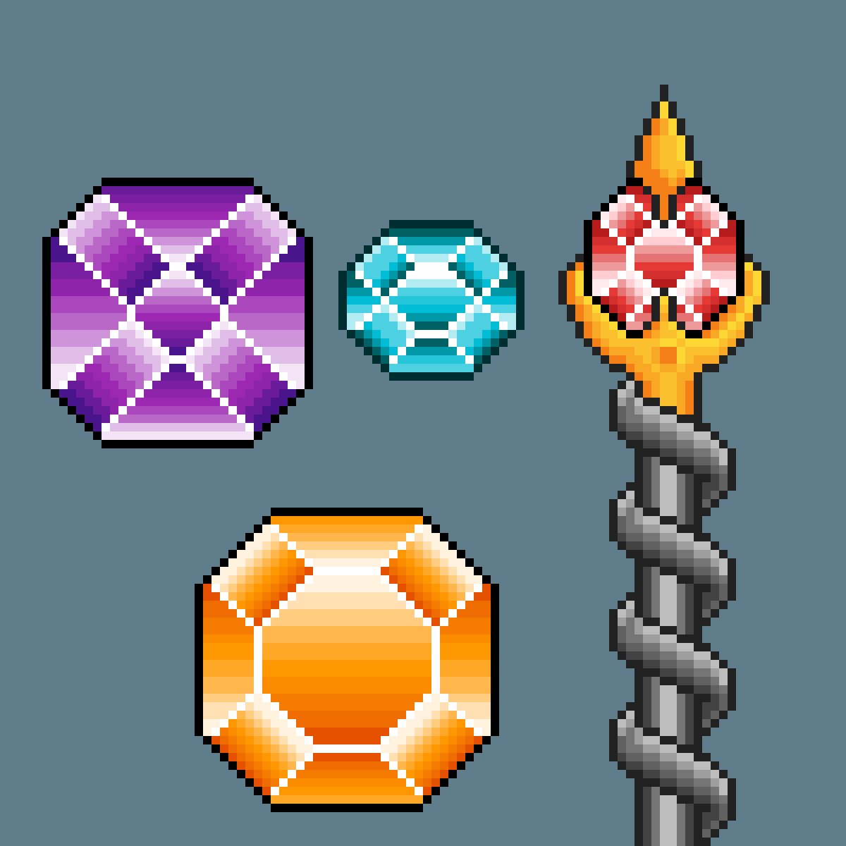 Pixilart - gem doodle by earthwerm