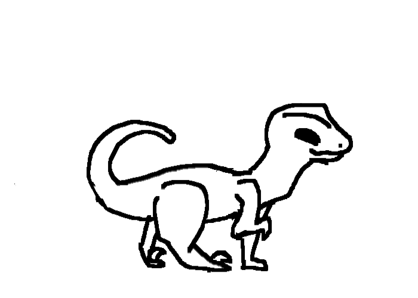 Pixilart - Indoraptor base by PuppyRex