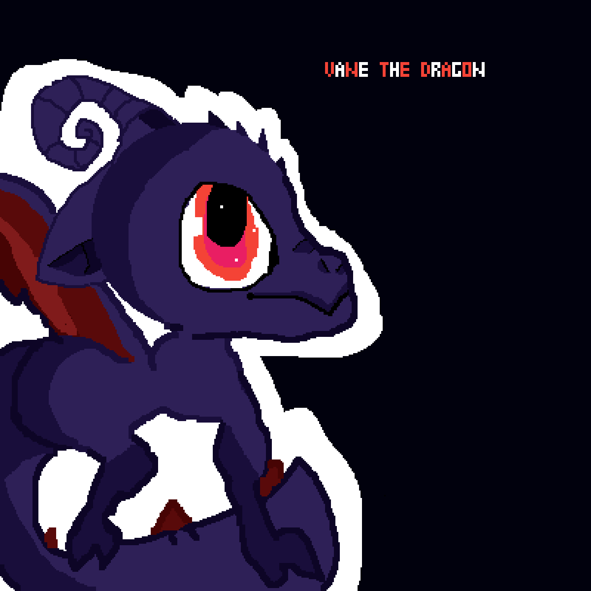 Pixilart - Vane the dragon by CrimsonCotton