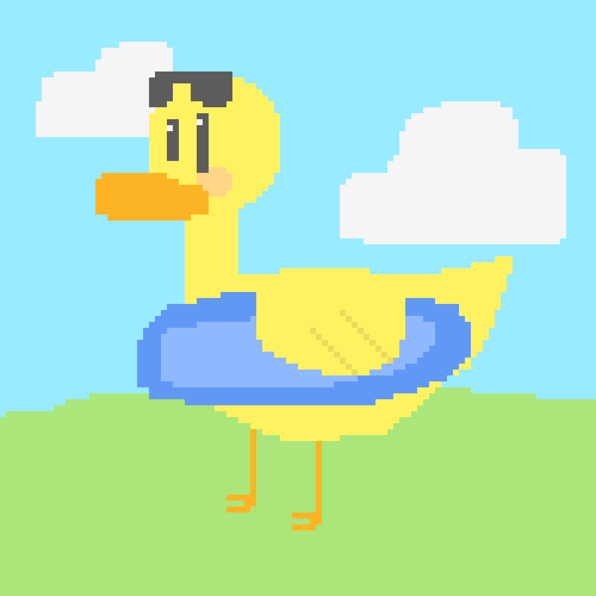 Pixilart - Quinn the smexy duck by I-Dont-Mind