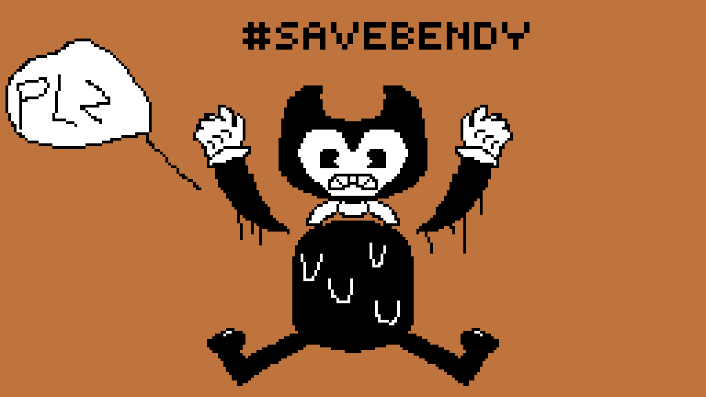 Pixilart - Join The Save Bendy Movement by MrBonnieTux