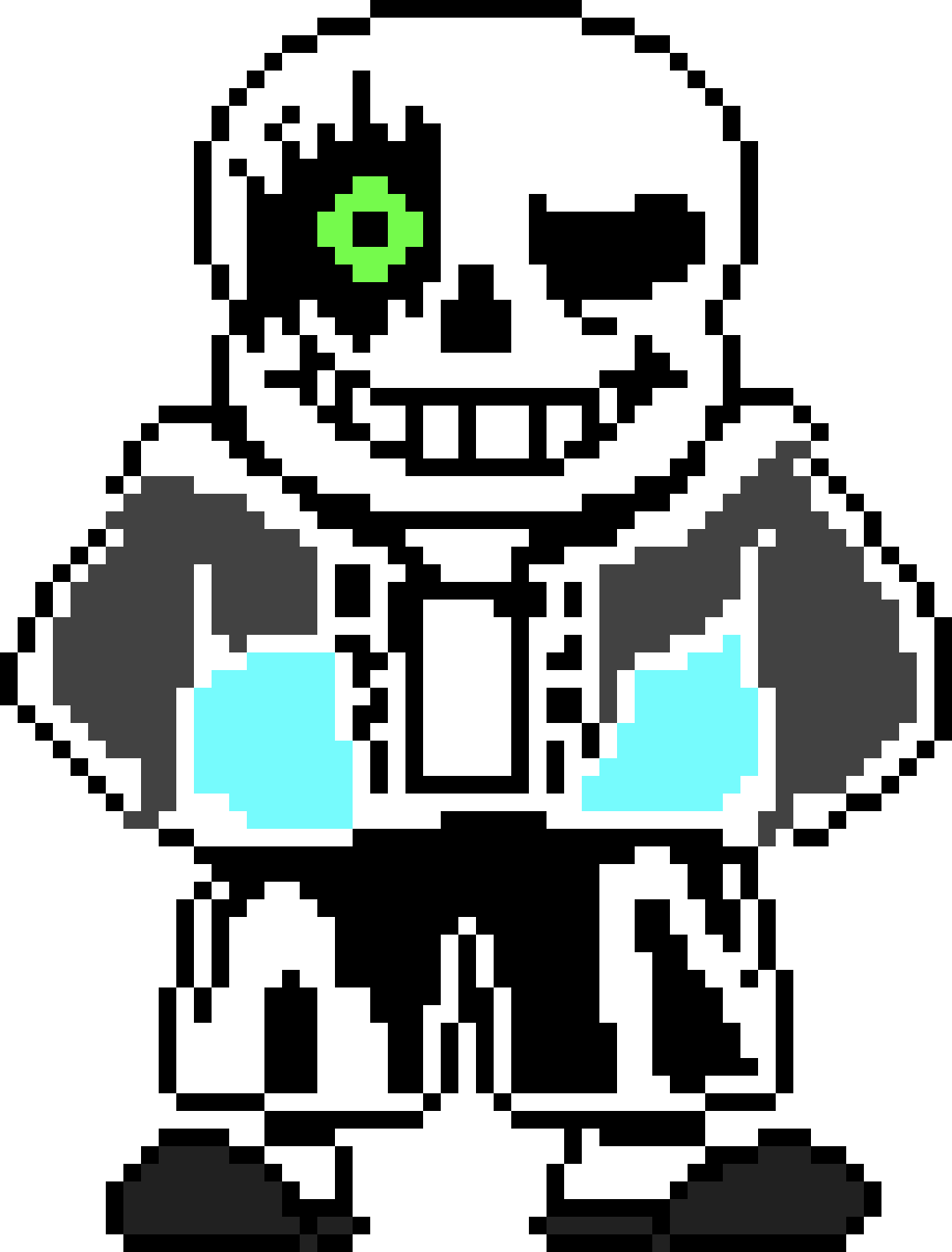 Editing FinalTale Sans - Free online pixel art drawing tool - Pixilart