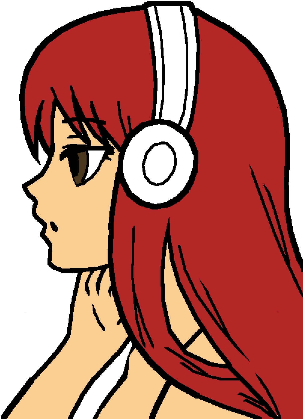 Editing Erza fairy tail - Free online pixel art drawing tool - Pixilart