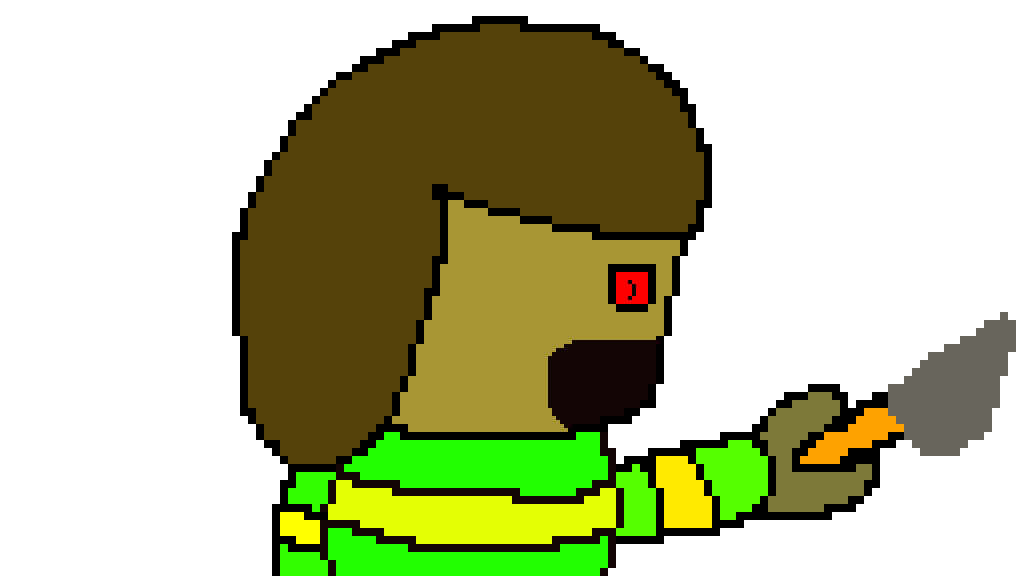 Pixilart - Chara by noob-drawer
