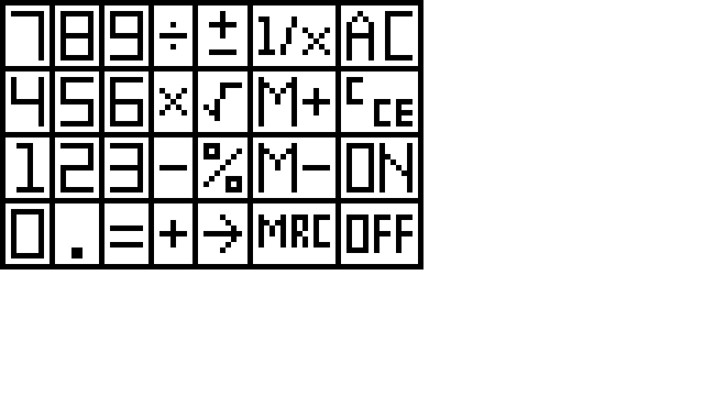 Pixilart - PIXEL ART CALCULATOR by Anonymous