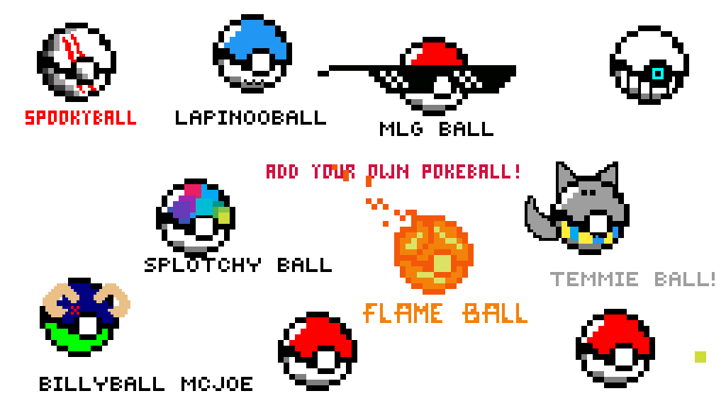 Editing Make Your own PokeBall!!! - Free online pixel art drawing tool ...