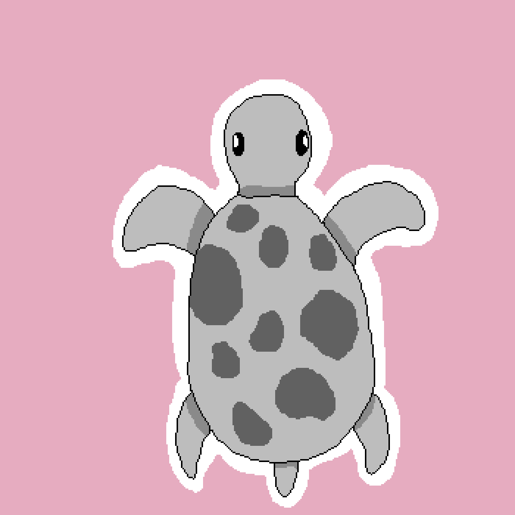 Pixilart - Cow Turtle by Pumpkinpumpkin