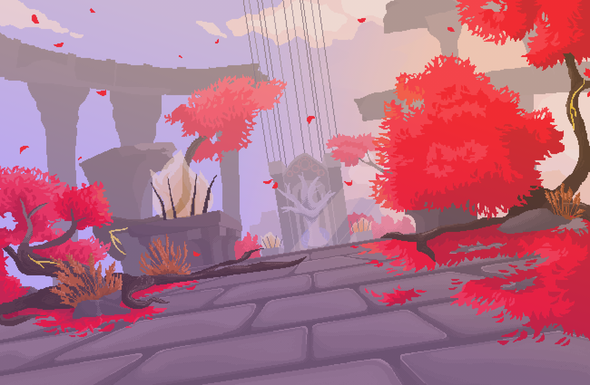 Pixilart - Inazuma Domain by Mirenou