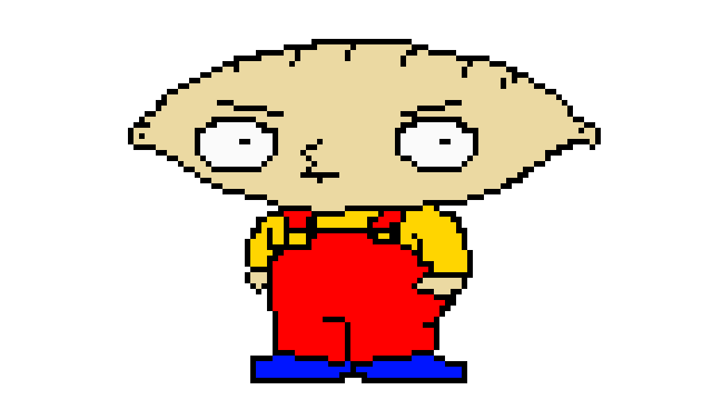 Pixilart - Stewie by AlienAva