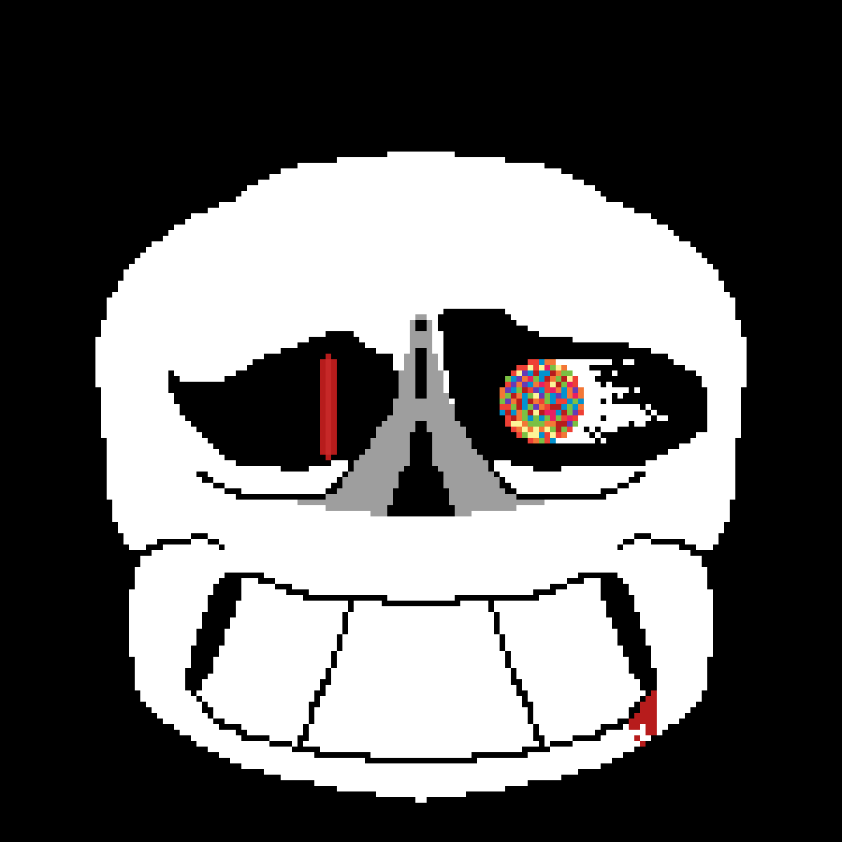 Pixilart - SHANGHAIVANIA SANS head by incomplete