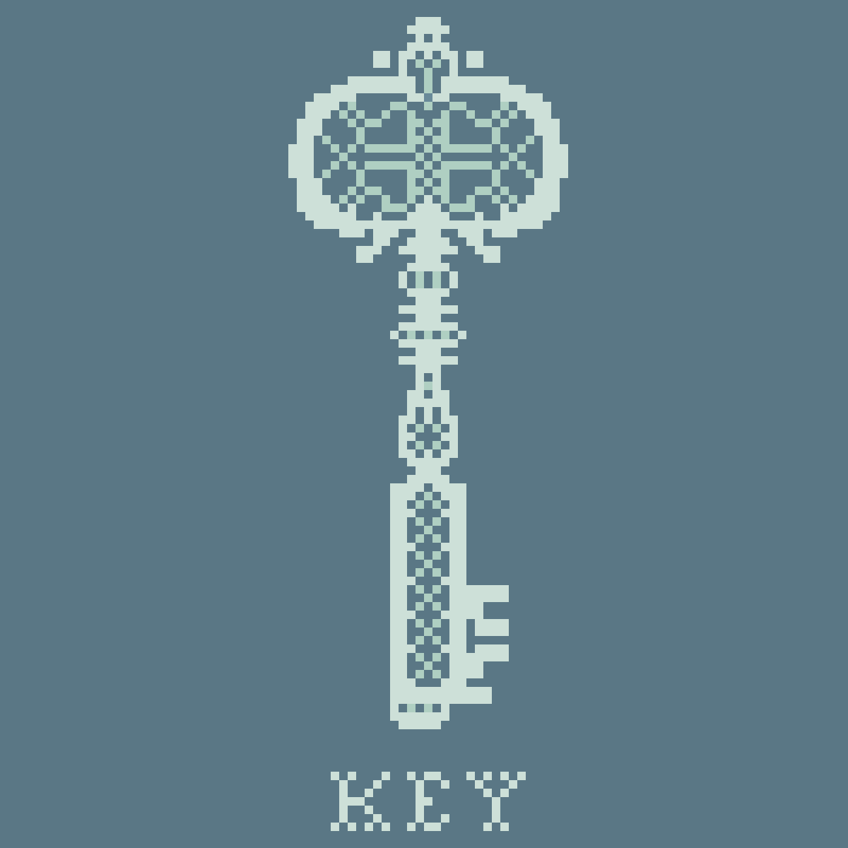 Pixilart - Stylized key by Rainborealis