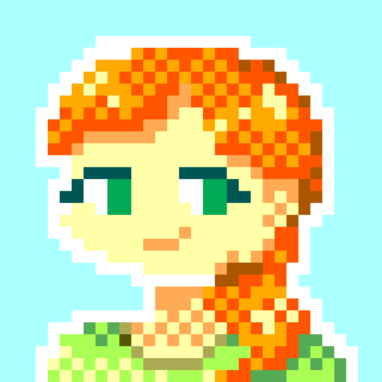 Pixilart - Minecraft Alex by TCByuy