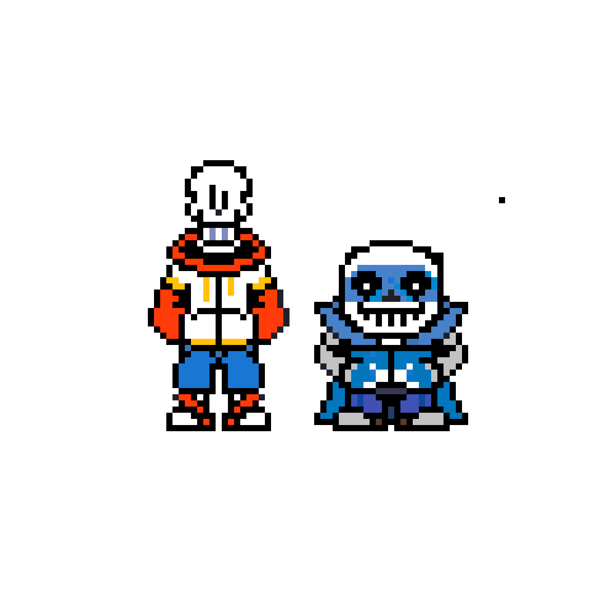 Pixilart - TS Underswap Sans OW by 2rune