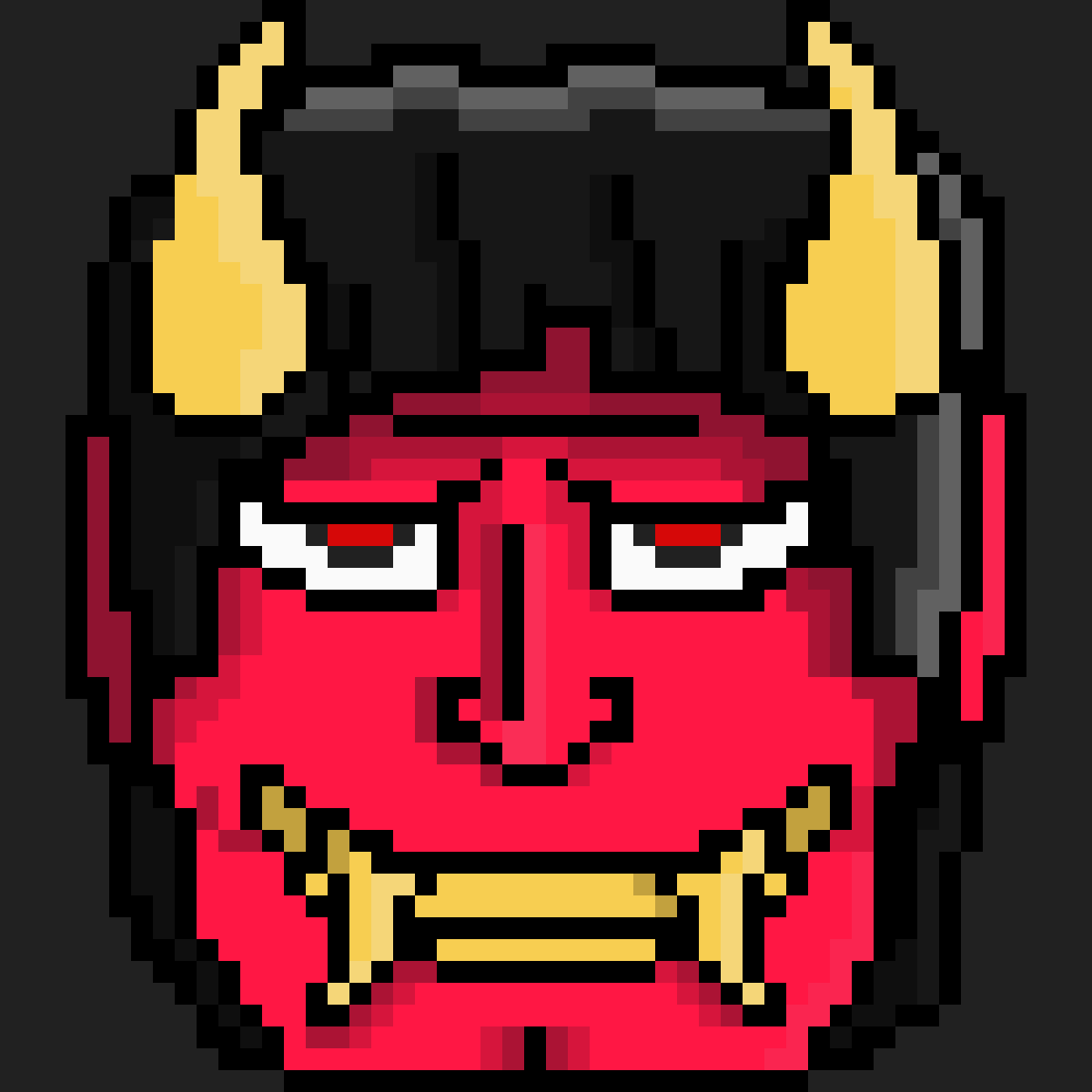 Pixilart - Oni by GH0STY