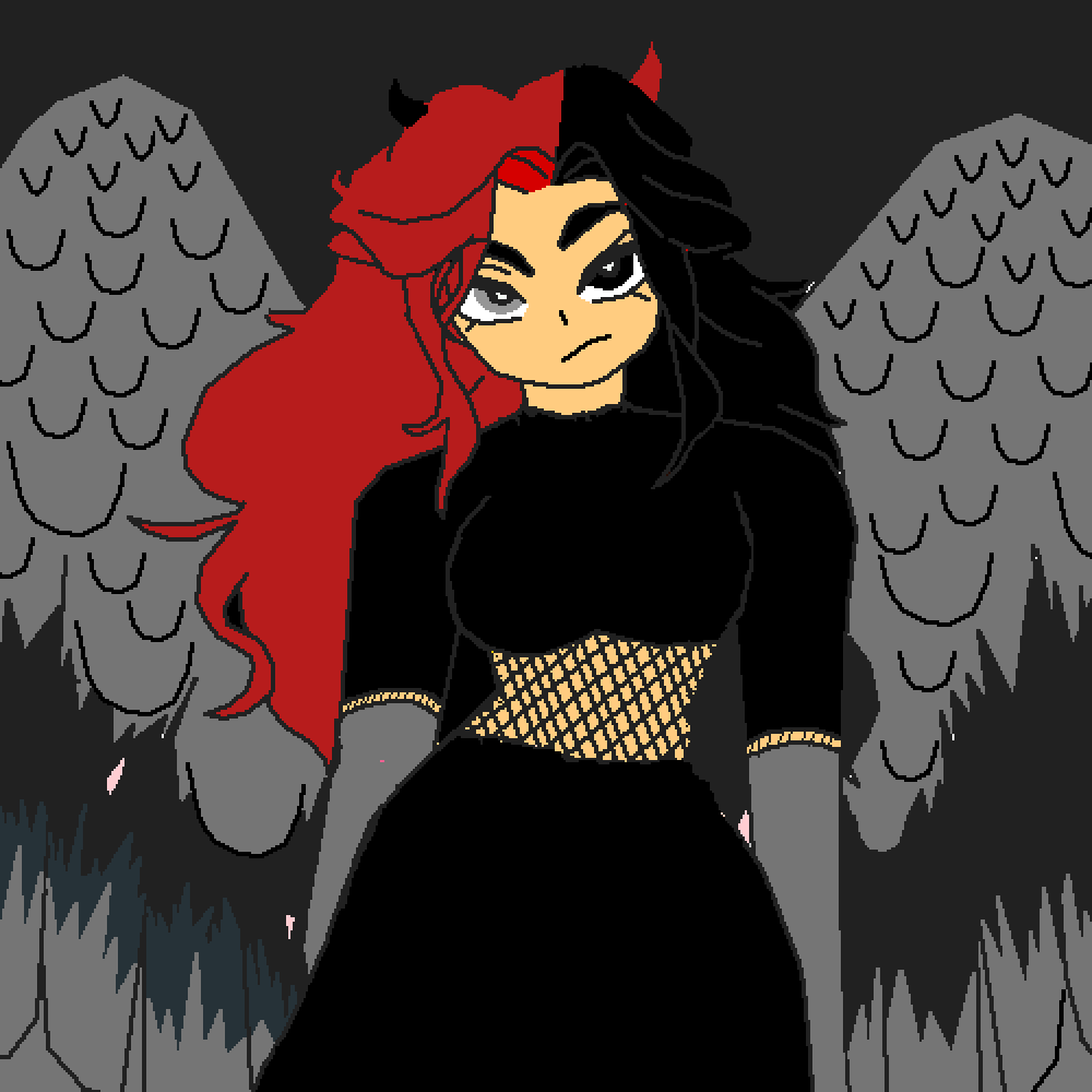 Pixilart - Demon oc by tehe-hiyaxx