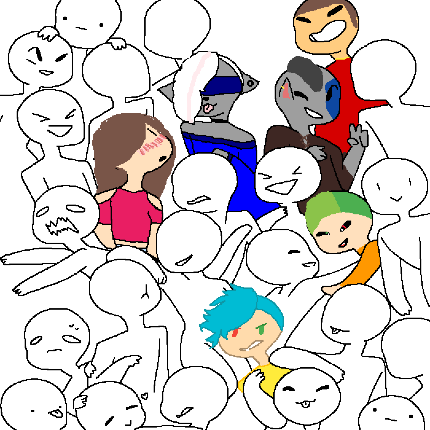 Editing picture colab - Free online pixel art drawing tool - Pixilart