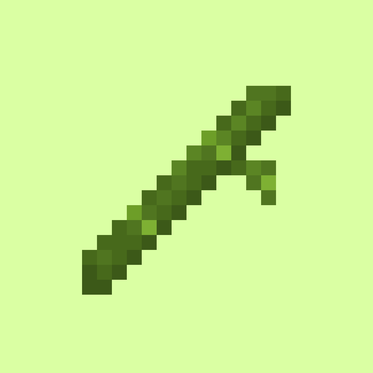 Pixilart - Minecraft Bamboo by 24946