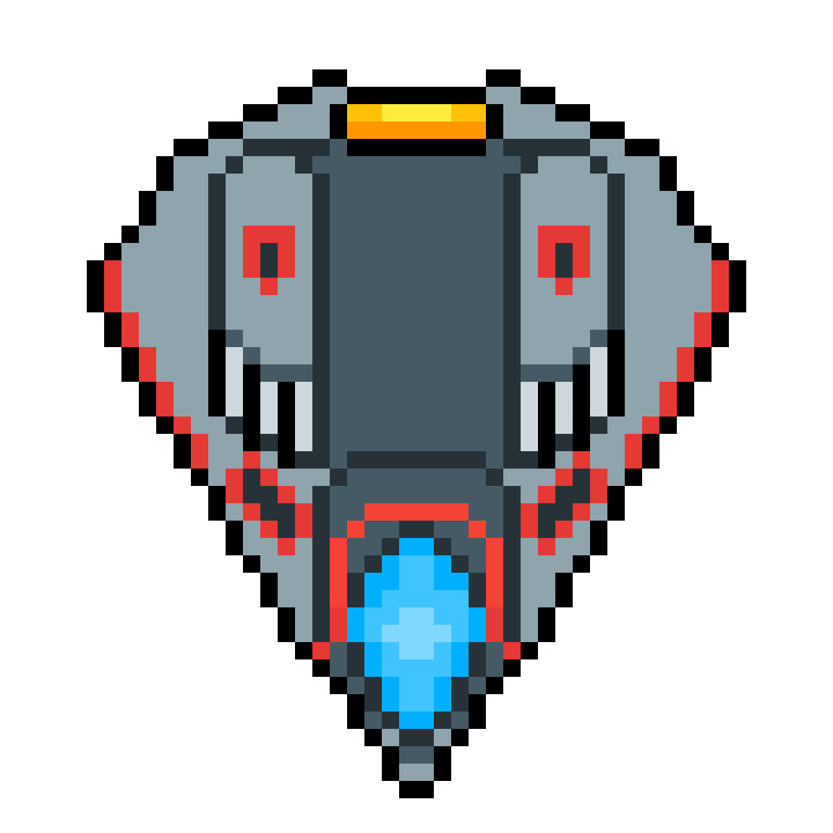 Editing Enemy SpaceShip - Free online pixel art drawing tool - Pixilart