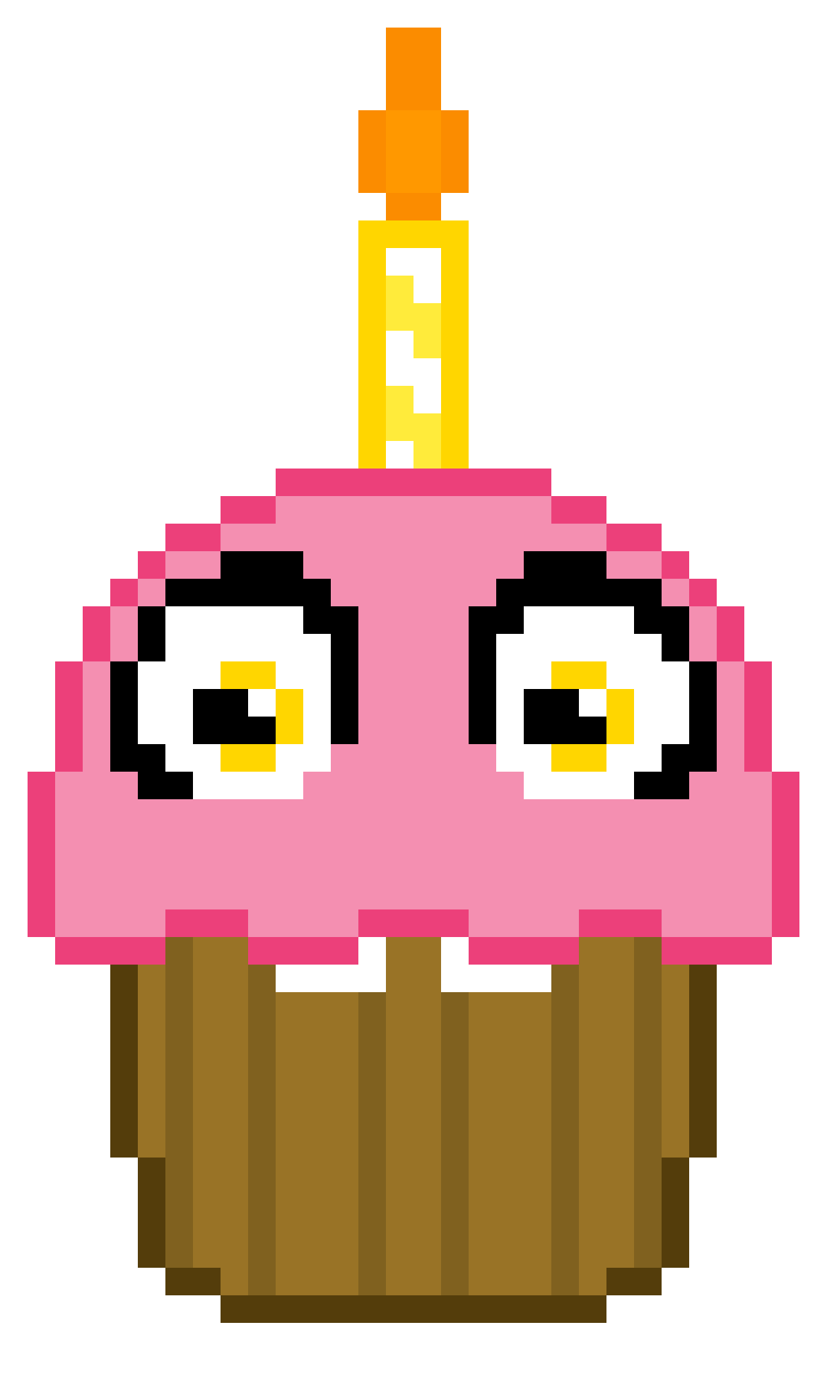 Minecraft Cupcake Pixel Art Cupcake Pixel Art Vectors & Illustrations