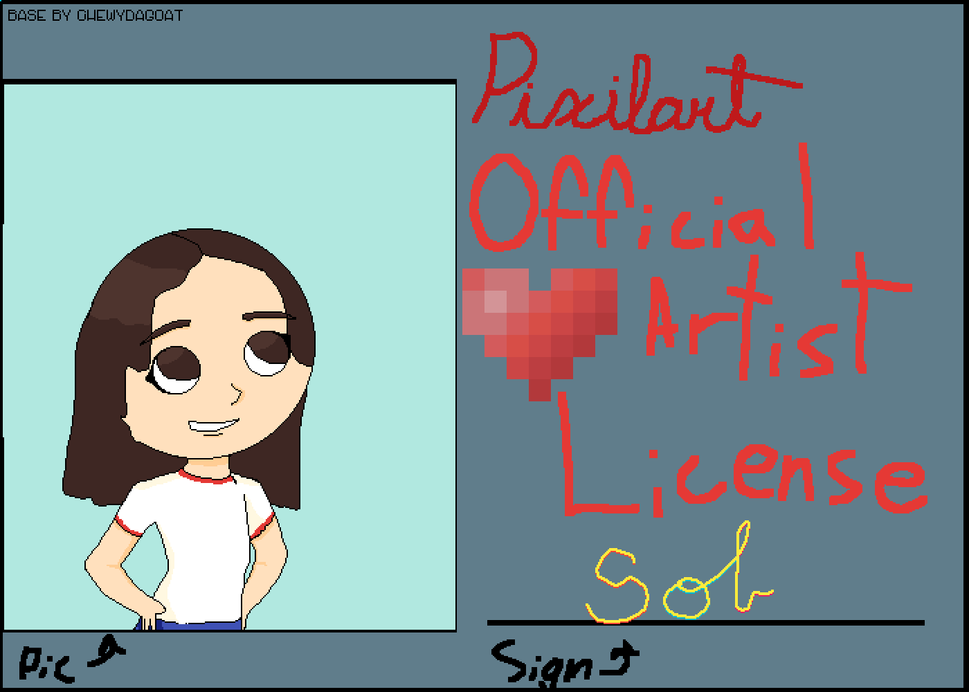 Pixilart - PIXILART OFFICIAL ARTIST LICENSE by NyanMary