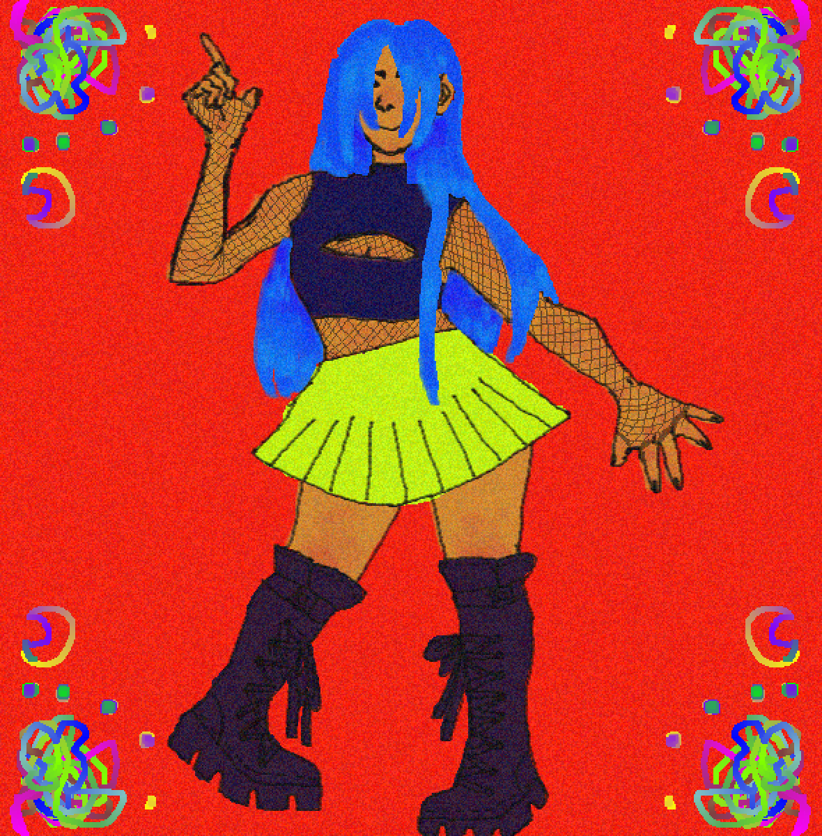 Pixilart - this hair specifically by permadeath