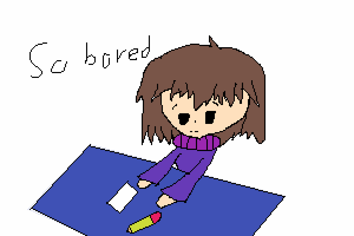 Pixilart - so bored by PaperJam453