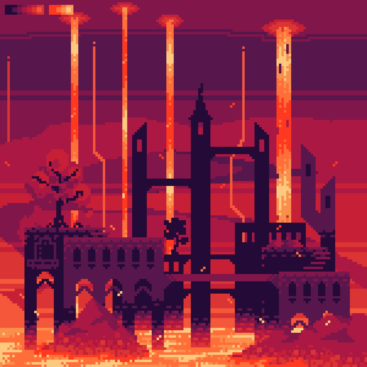 Pixilart - a terrible fortress by pixlline