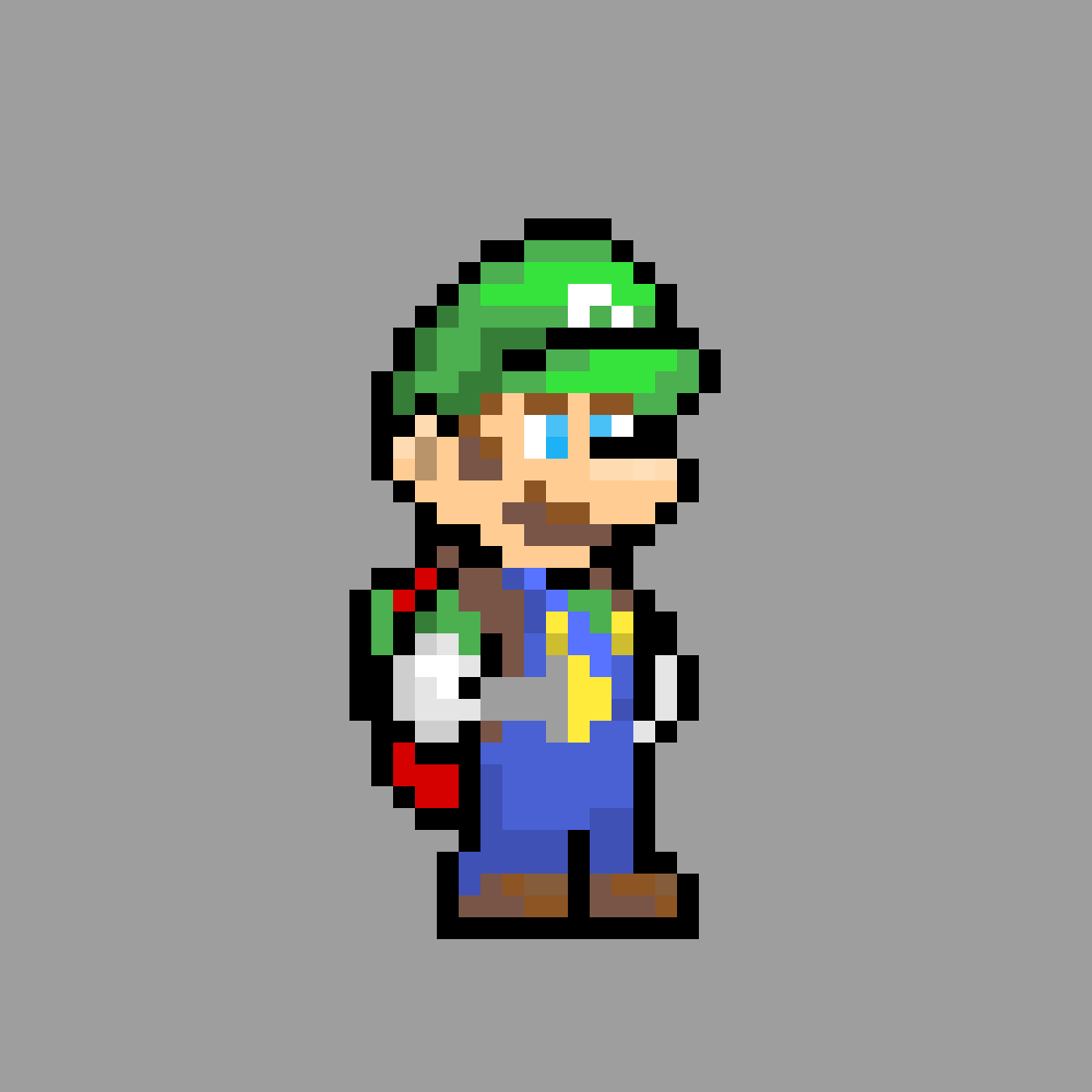 Pixilart - Luigi s Mansion sprite by Diam0nddude