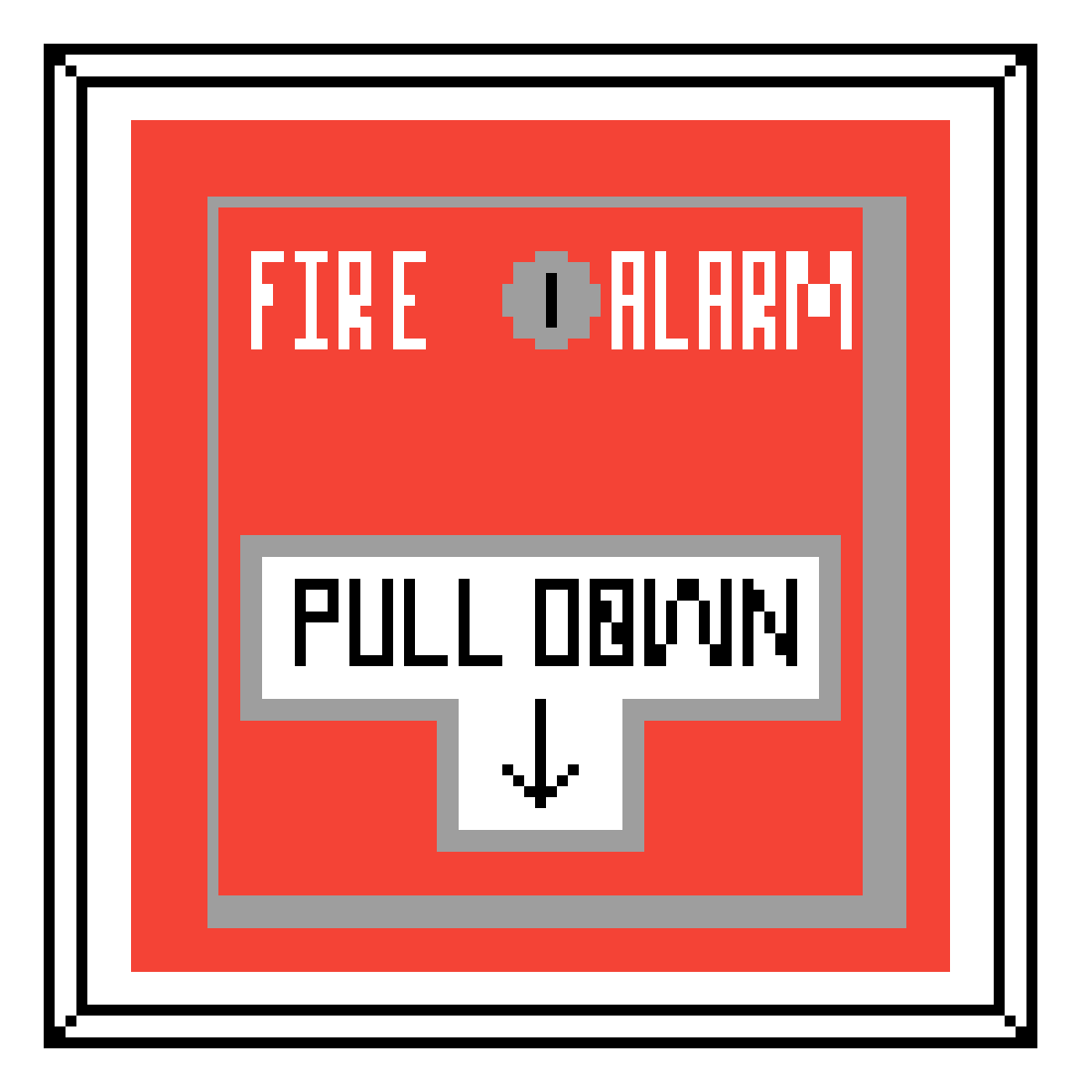 Pixilart - Fire Alarm by Pixel4Koi