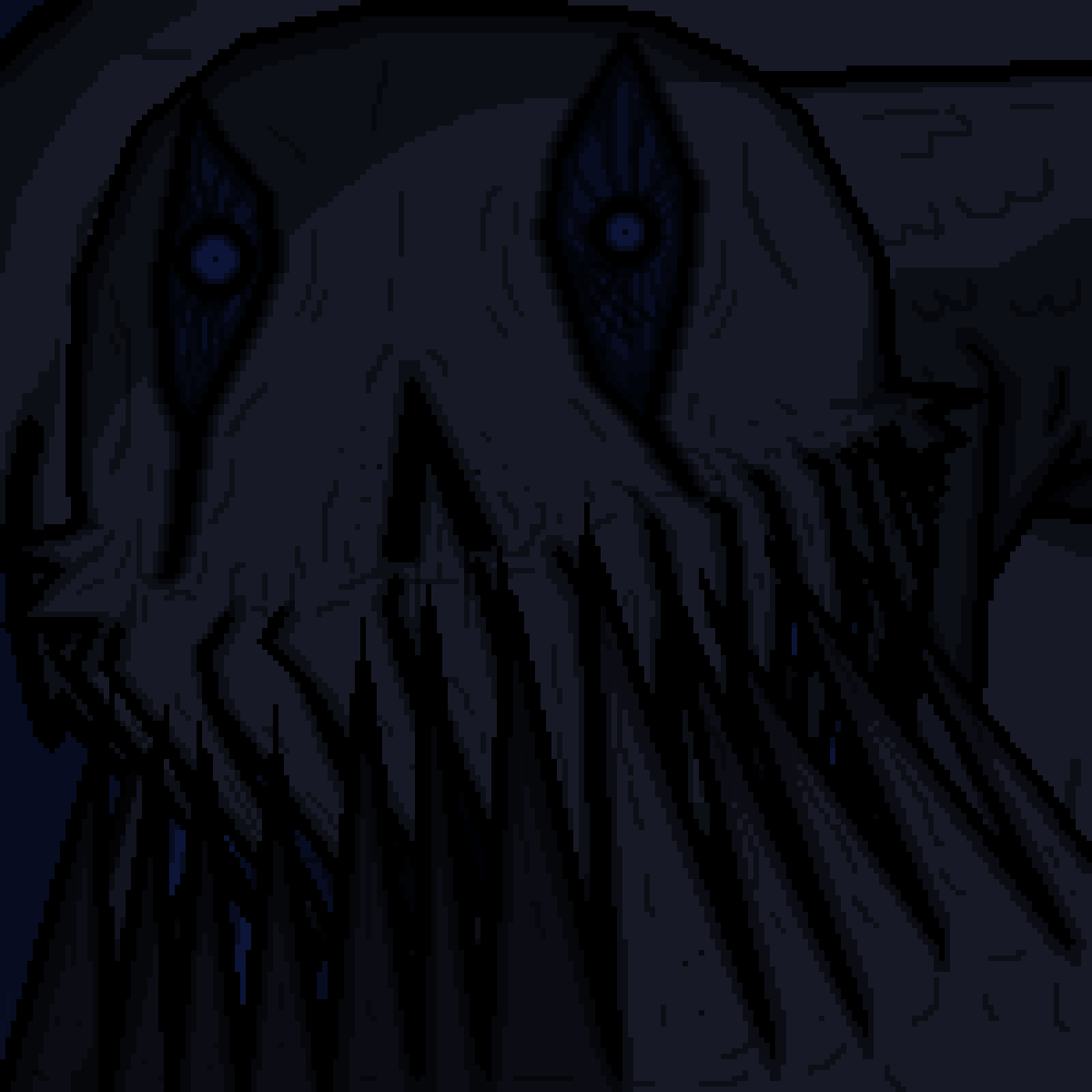 Pixilart - Deep sea Demon by SmokeyTheMenish