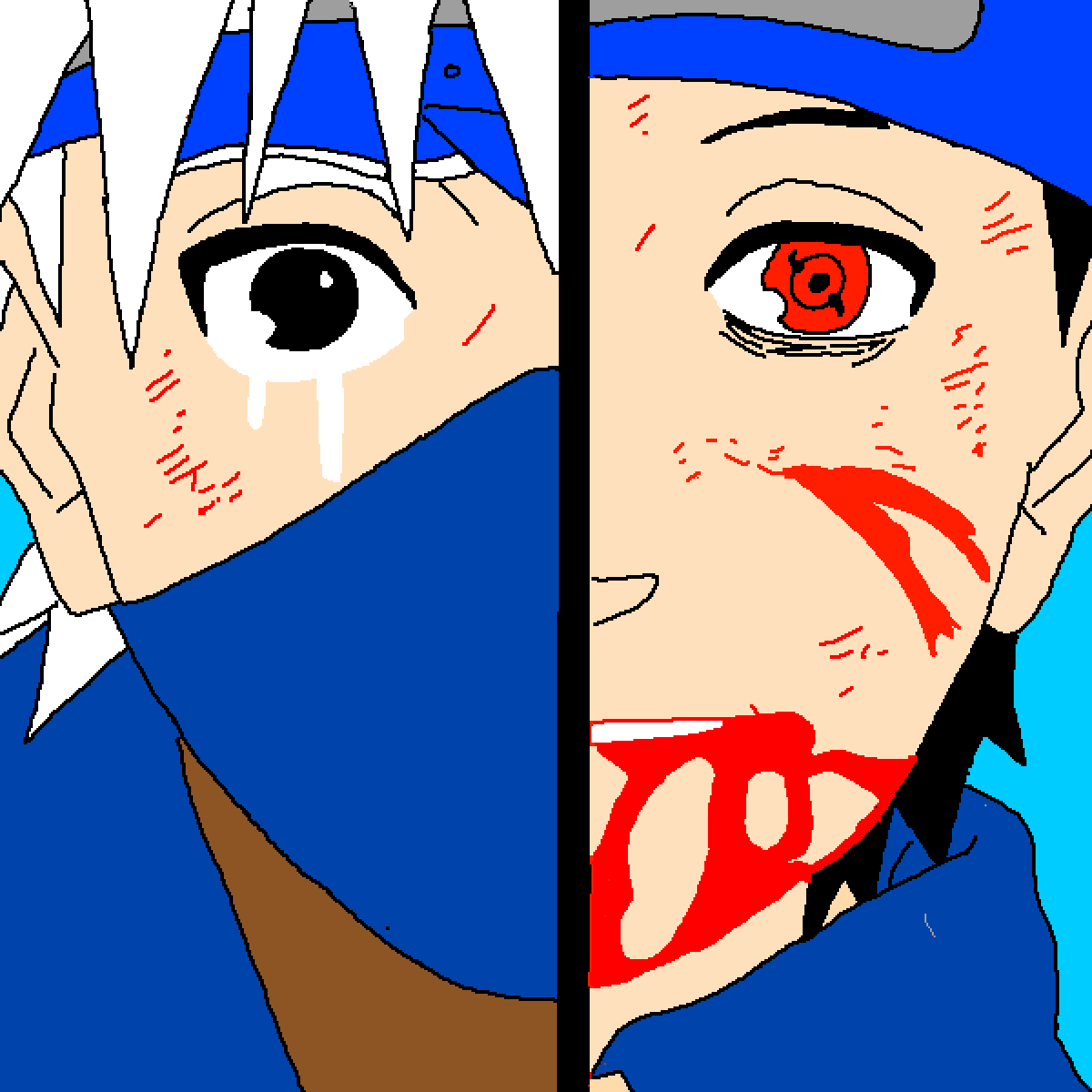 Pixilart - Obito by Taymius