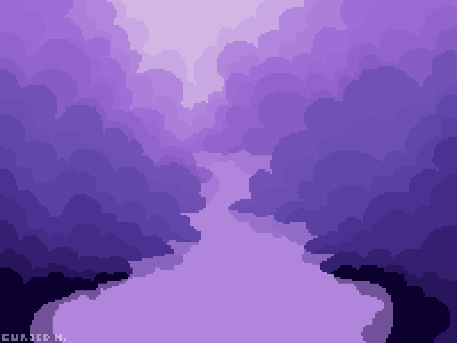 Pixilart - Purple Clouds by Cursed-Human