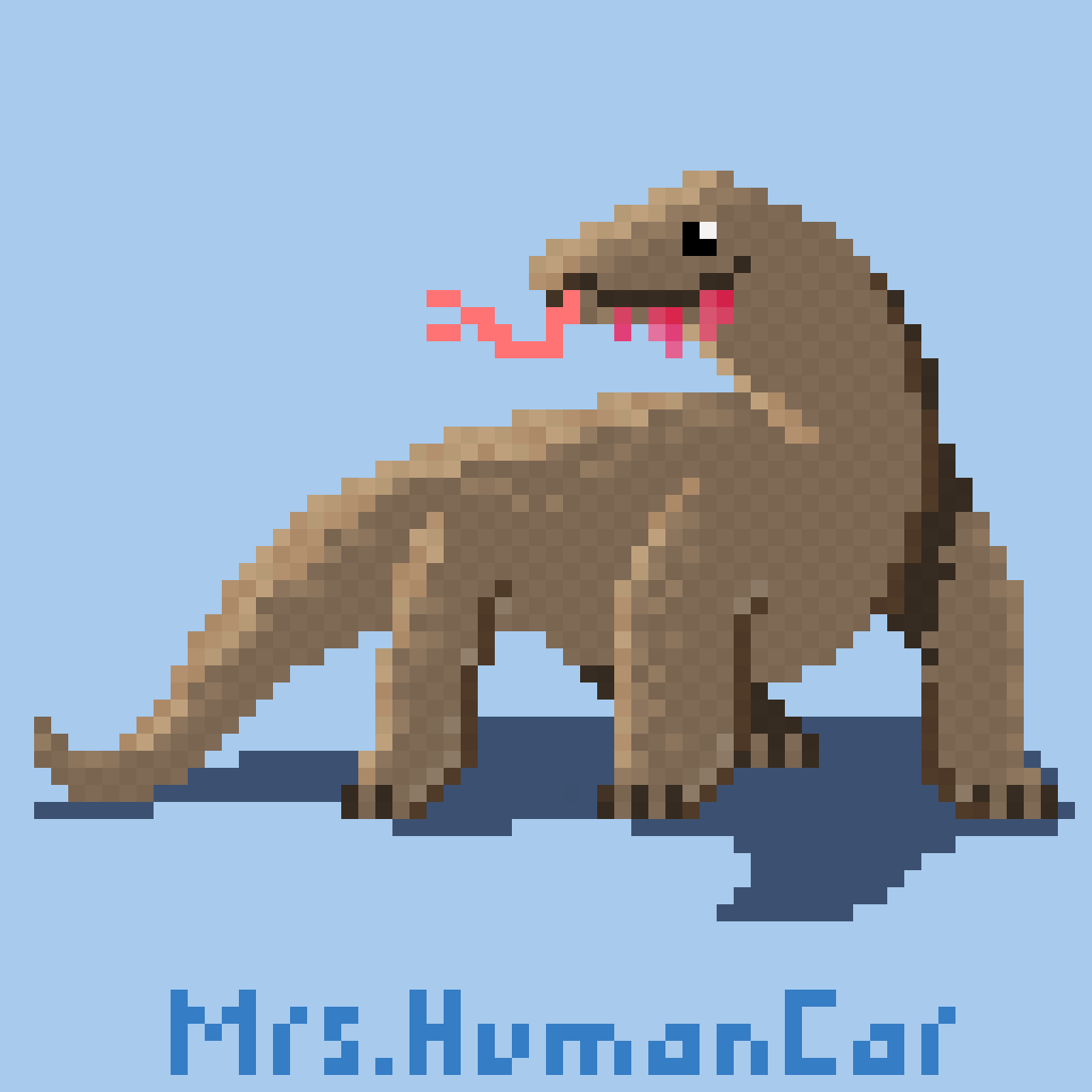Pixilart - Komodo by MrsHumanCar