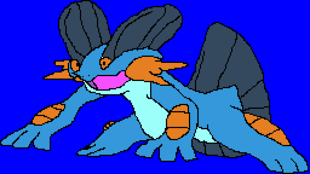Pixilart - Swampert by RileyRob7