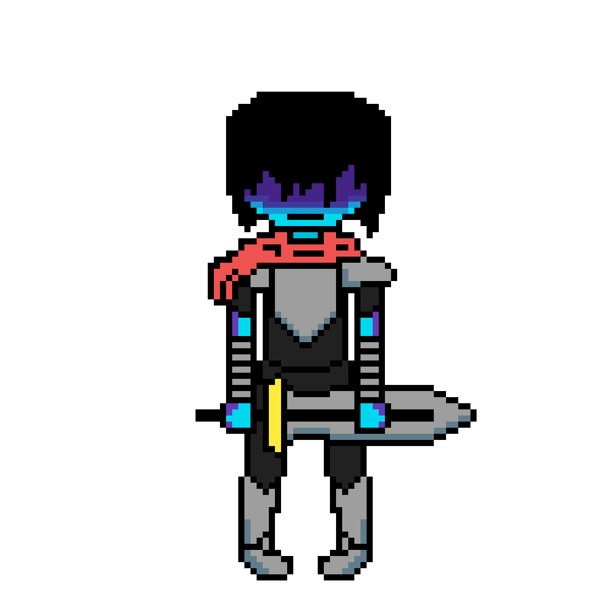 Pixilart - deltarune: kris by fusion12345