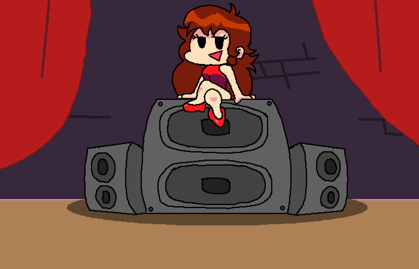 Pixilart - Fnf collab base by Ma-1AJ