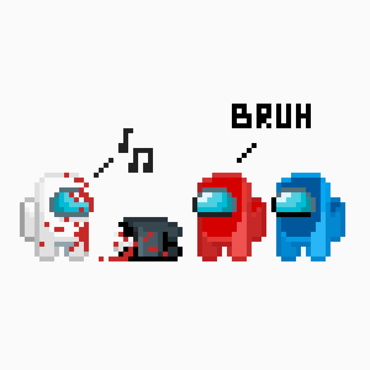 Pixilart - Among us by william11869