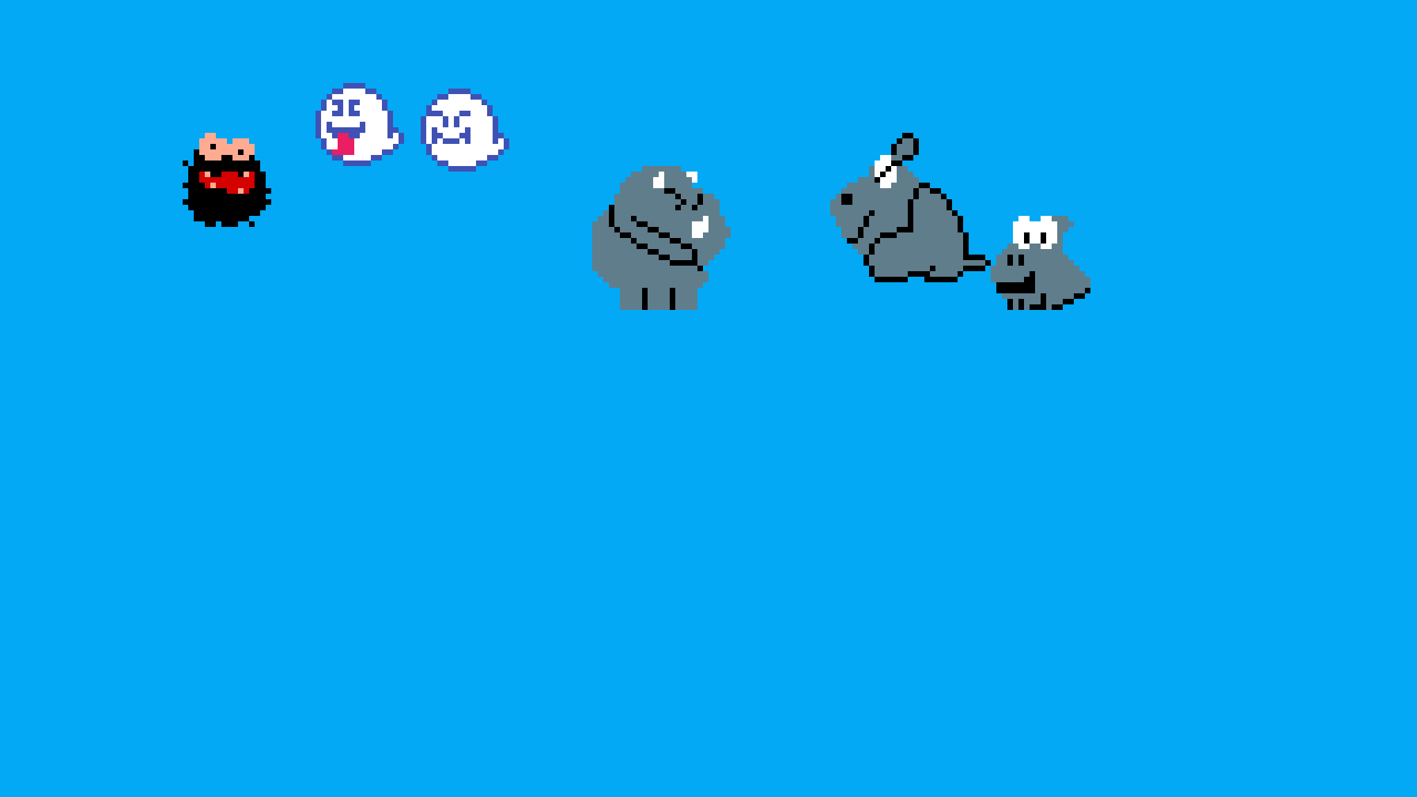 Pixilart - smw enemies in smb1 by KF1078Official