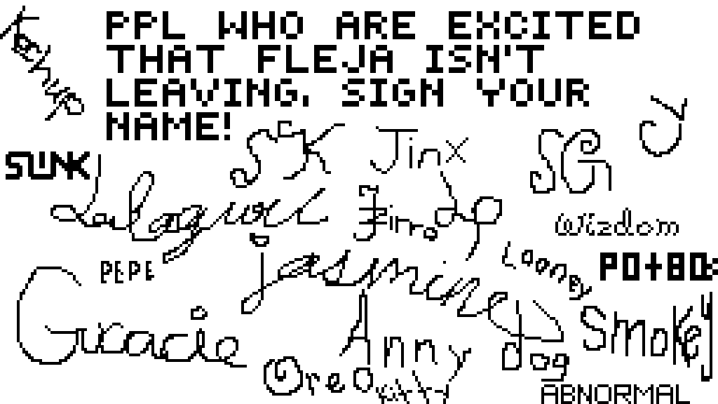 Pixilart - Sign Your Name! by JirroZ