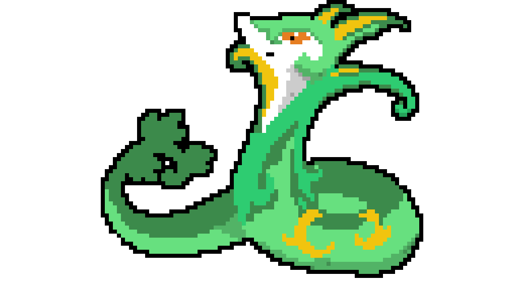 Pixilart - Serperior by afk