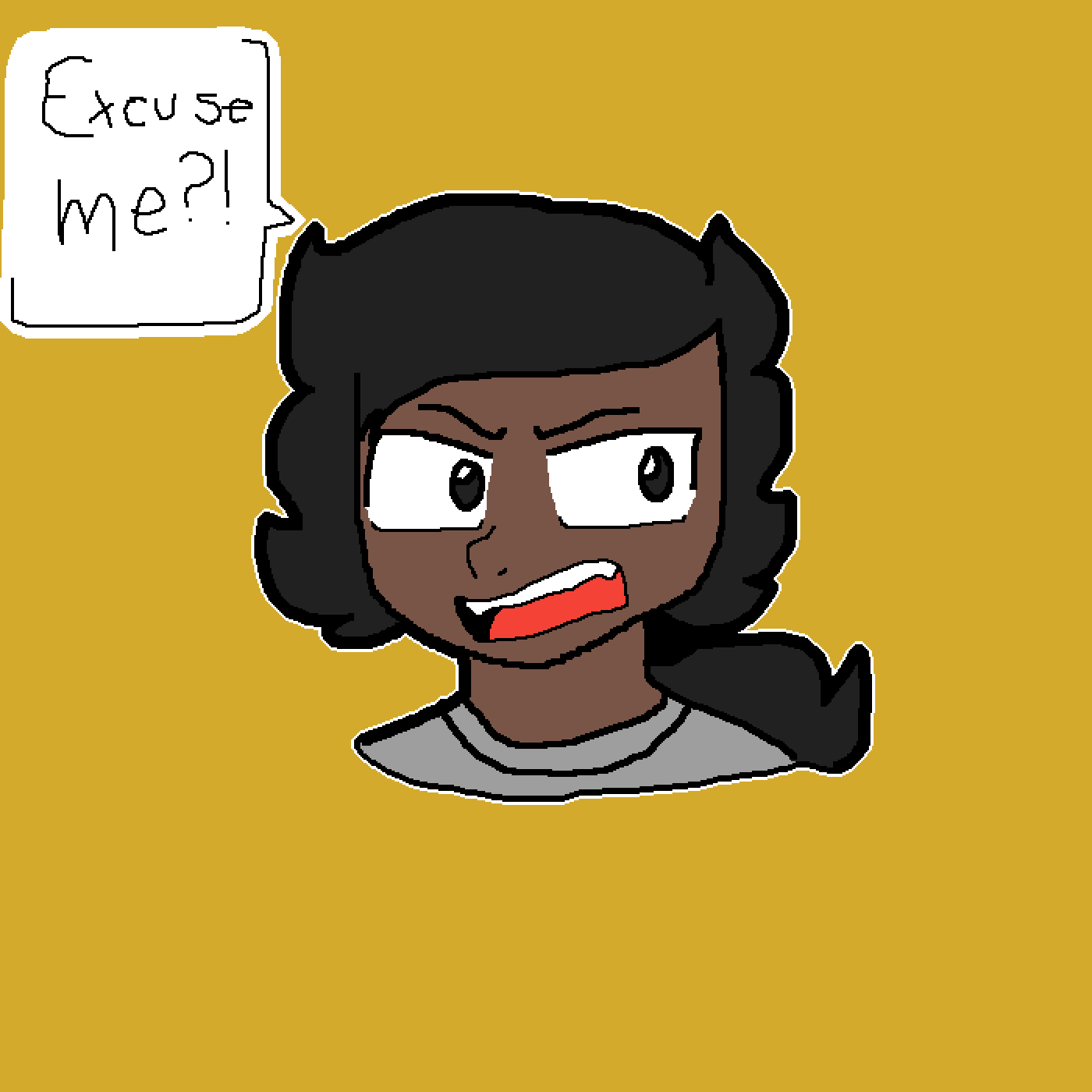 Pixilart - excuse me?! by Vessel