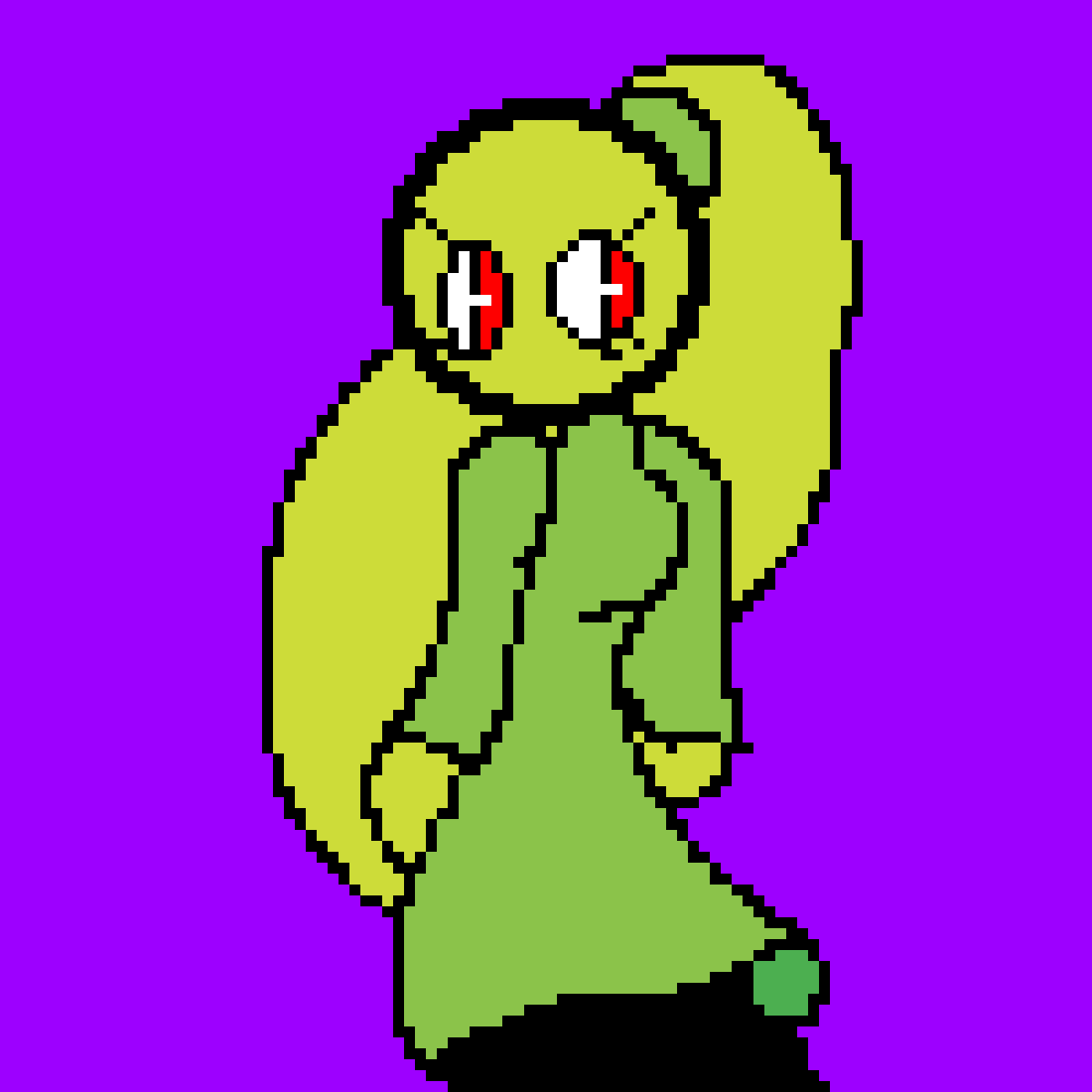 Pixilart - ghost girl dance slimey by Shiibee