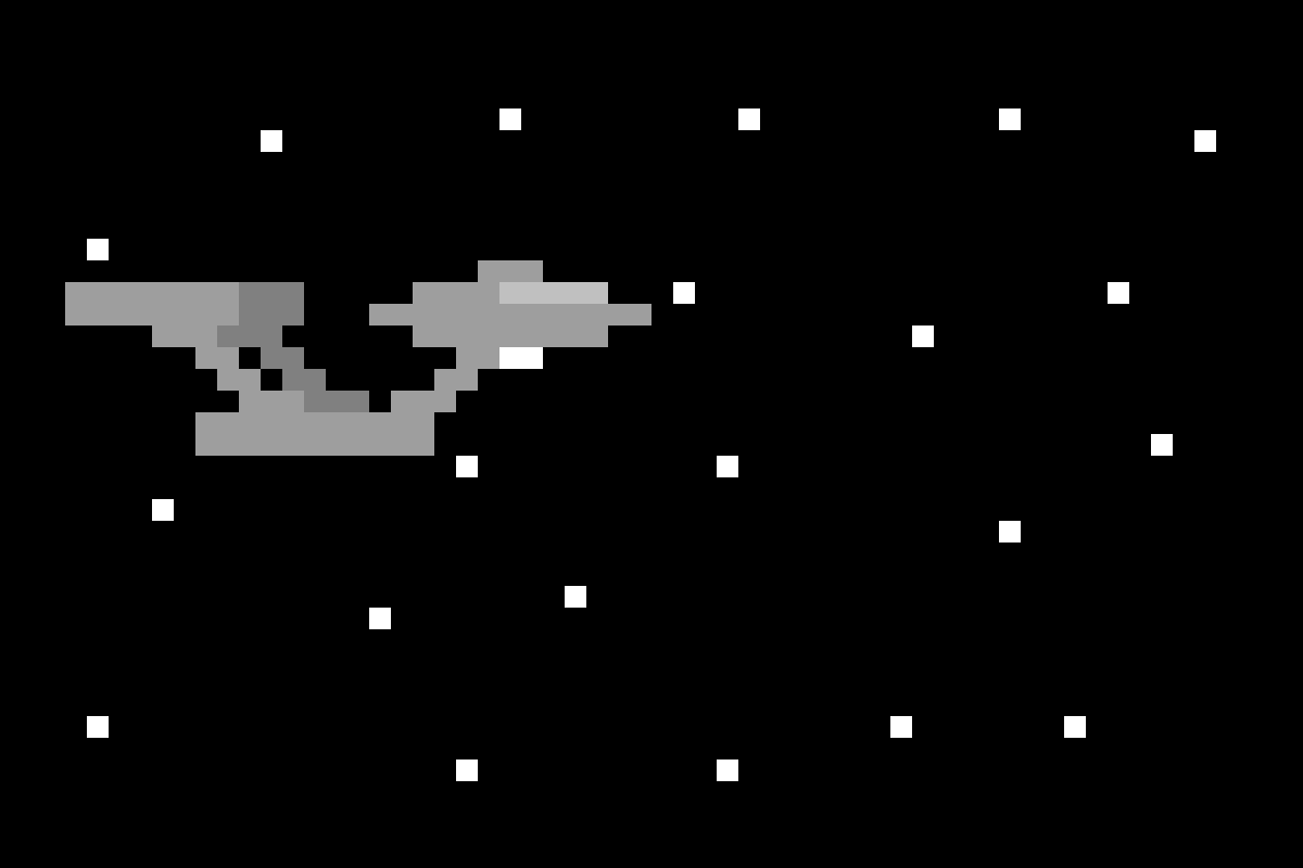 Pixilart - U.S.S. Enterprise: Red Alert by RedSolstice