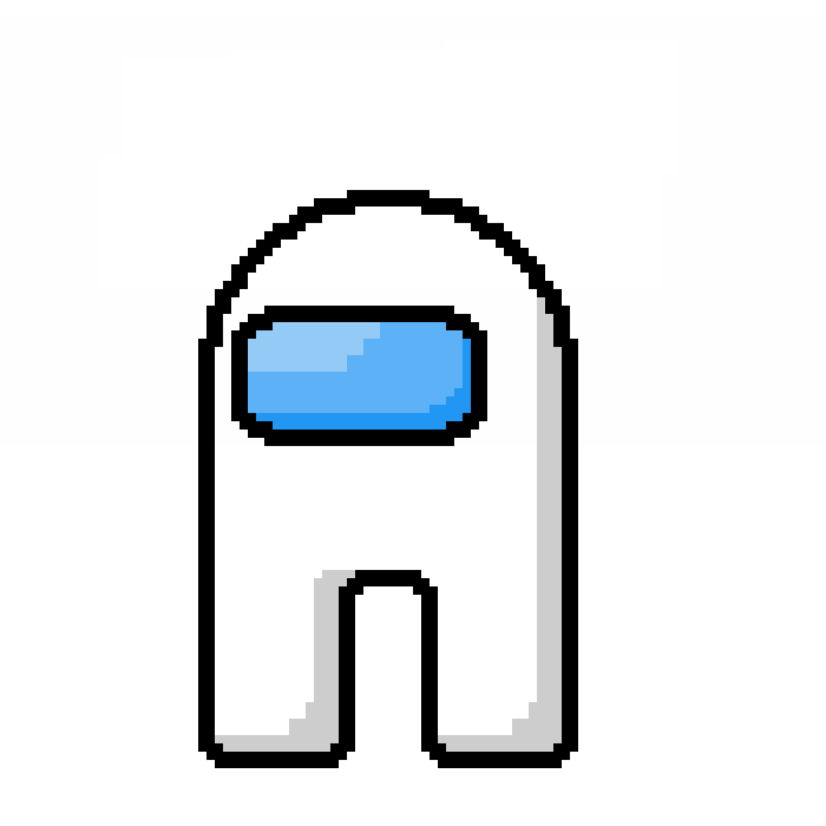 Editing Among us template - Free online pixel art drawing tool - Pixilart